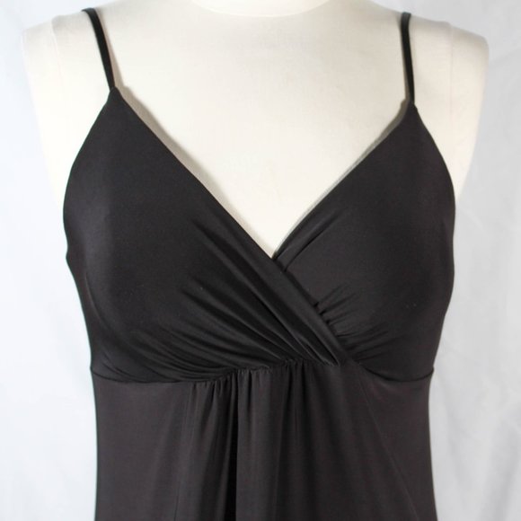 Ambrielle | Dresses | Vintage 99s Black Maxi Dress With Spaghetti ...